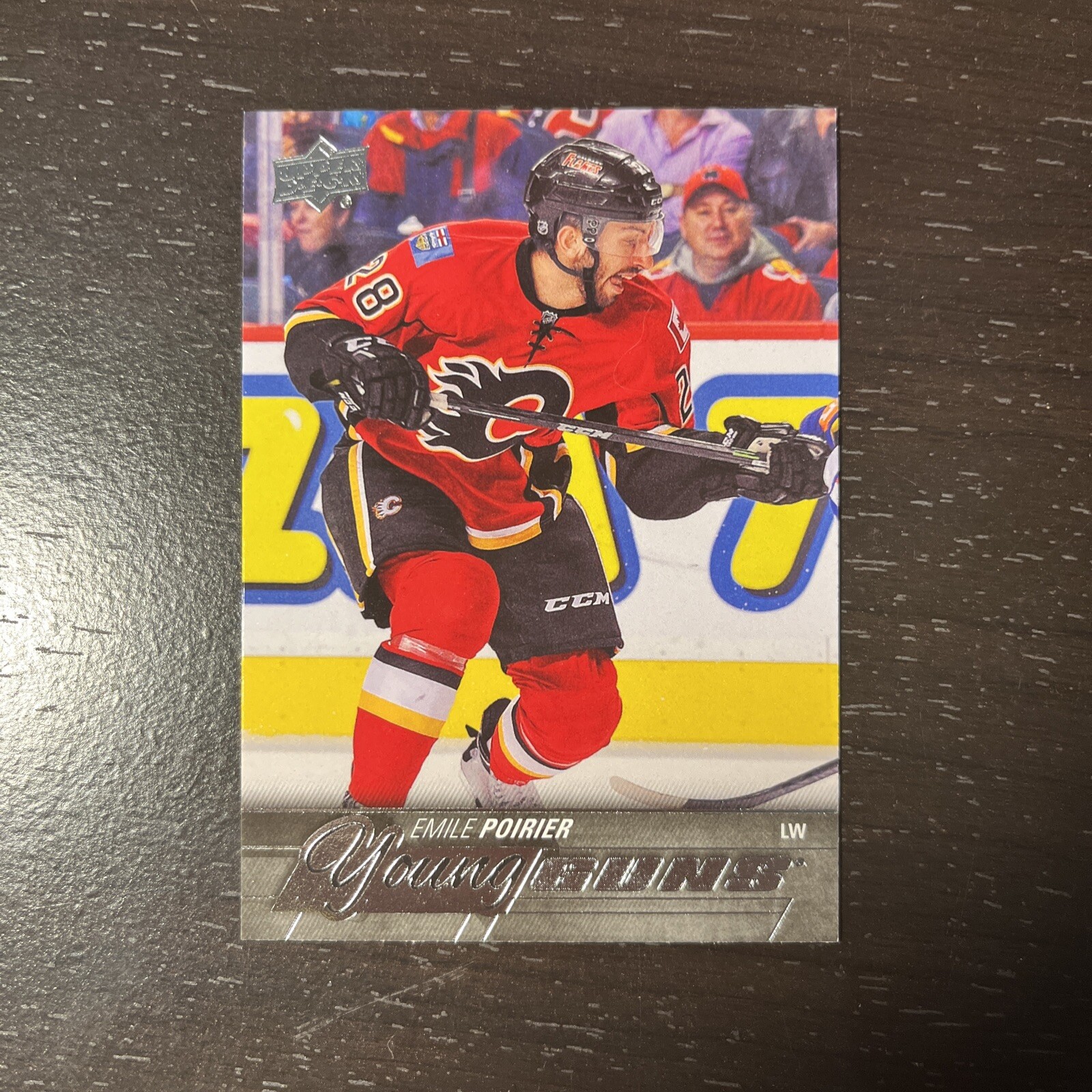 2015-16 Upper Deck Young Guns Rookie #210 Emile Poirier YG RC Calgary ...