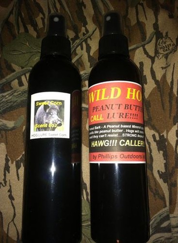 Wild Hog Lure Combo, Sweet Corn 8oz.& HAWG CALLER 8oz. Hog hunting ...