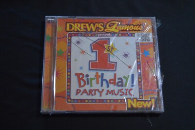 Drew's Famous Hit Crew: 1st Birthday Party Music CD New 790617457921 | eBay