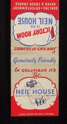 1940s In Columbus It's The Neil House Victory Room Columbus OH Franklin ...