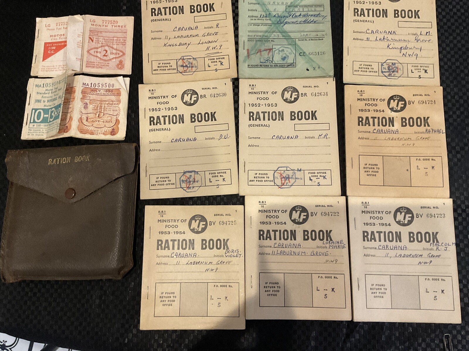 MASSIVE JOB LOT WW2 & POST-WAR RATION BOOKS FOOD & PETROL | eBay UK