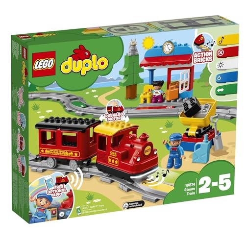 LEGO Duplo You Are the Conductor! Push-Go Locomotive Deluxe Toy Present ...