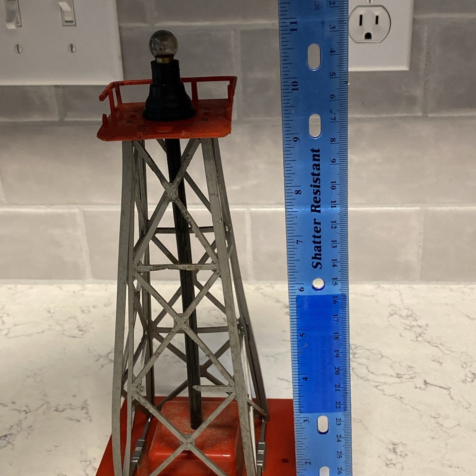 American Flyer 769 Revolving Aircraft Beacon Tower Model For Parts ...