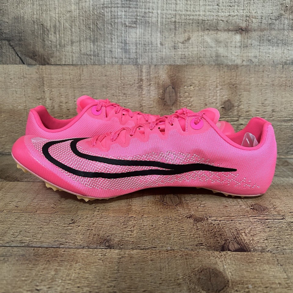 Nike Men's Size 8.5 Track Spikes Ja Fly 4 Sprint Hyper Pink Shoes ...