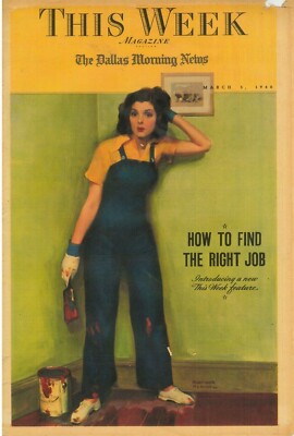 This Week Magazine March 3 1940 Rita Weiman Horatio Winslow Mortimer ...