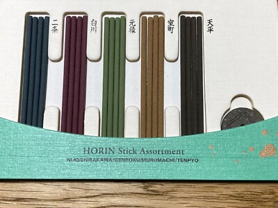Shoyeido Japanese Incense HORIN Assortment 20 Sticks Scent 211012 MADE ...