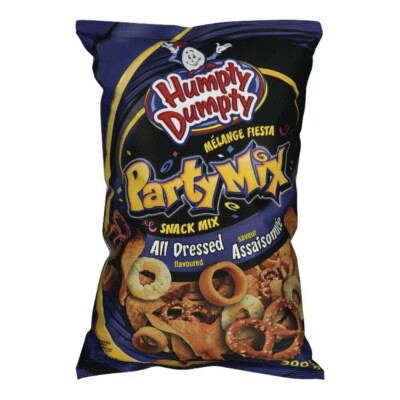 3 Bag Humpty Dumpty All Dressed Party Snack Mix LARGE 280g From Canada ...