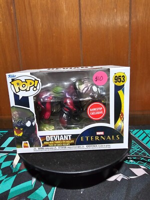 Funko Pop Deviant 953 Marvel Eternals Gamestop Exclusive Bobblehead ...