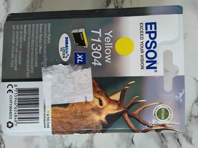 CARTOUCHE EPSON T1304 YELLOW JAUNE Neuve sous blister | eBay