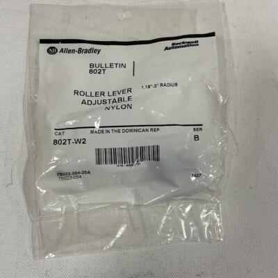 New! Allen Bradley 802T-W2B Adjustable Roller Lever 1.19-3" Radius 802T ...