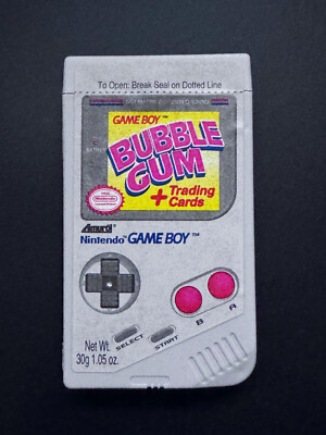 💥Nintendo 1993 Game Boy Bubble Gum Trading Cards Complete Sealed Set ...