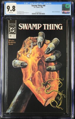 Swamp Thing #90 1st app of Tefe Holland EXTREMELY Rare CGC 9.8! | eBay
