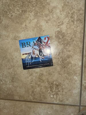 The Brave 2 Silver Signed CD Tom MacDonald and Adam Calhoun - Brand New ...