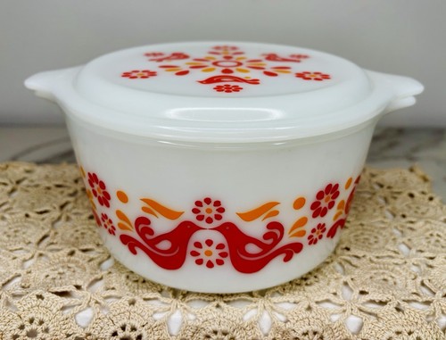 Rare & Pristine Vintage Friendship Pyrex #473 1QT Mixing Bowl with ...