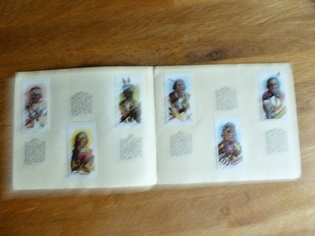 SET OF 25 CARDS AMERICN INDIANS STUCK IN ORIGINAL ALBUM GEORGE PAYNE ...