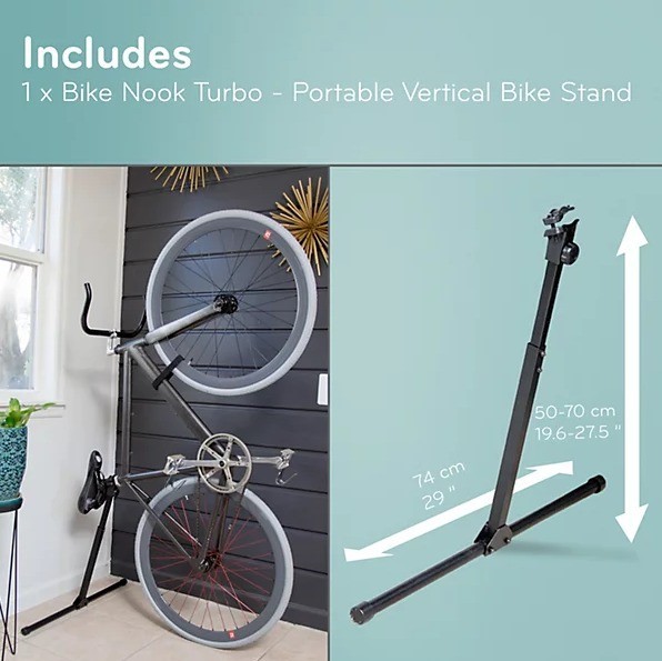 Bike Nook Turbo Vertical Bike Stand & Rack - Freestanding Upright - New ...