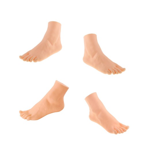 Foot Model Short Stocking Ankle Bracelet for Photography Prop Nail Art ...
