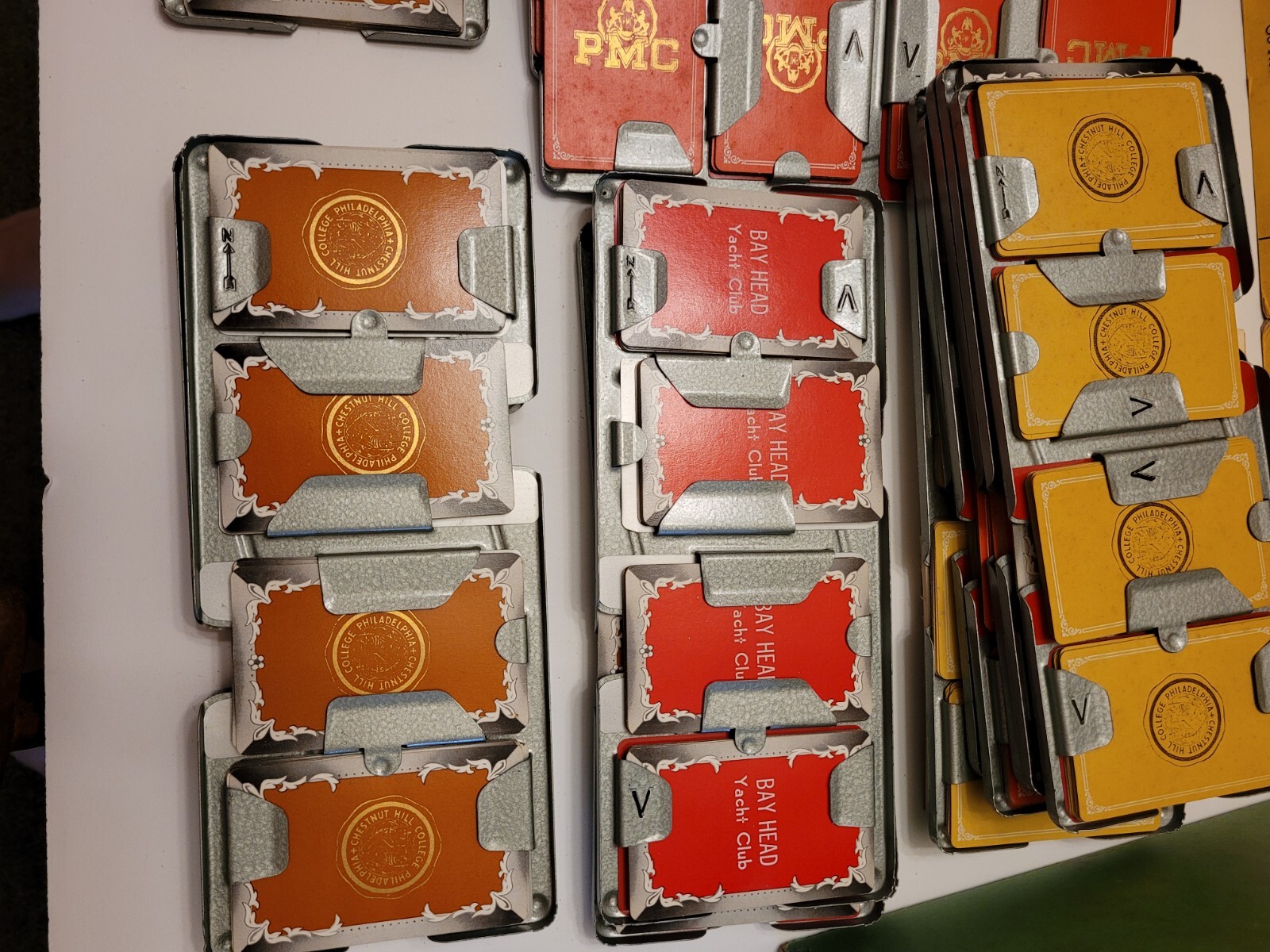 Vintage Bridge Howell Movement Card Guide Aluminum Boards By Vanco Inc ...