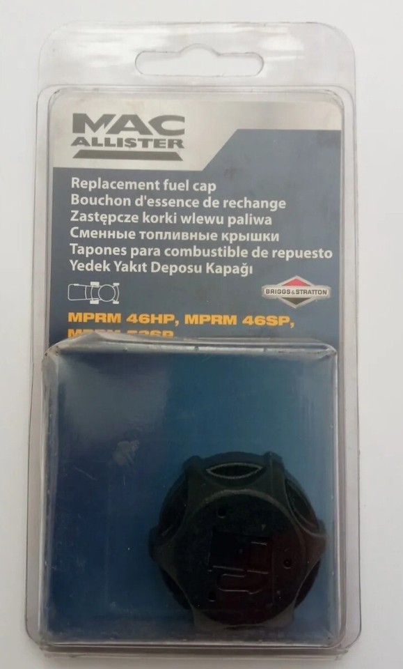 Mac Allister Replacement Fuel Cap Spares For Lawnmower MPRM 46HP 46SP ...