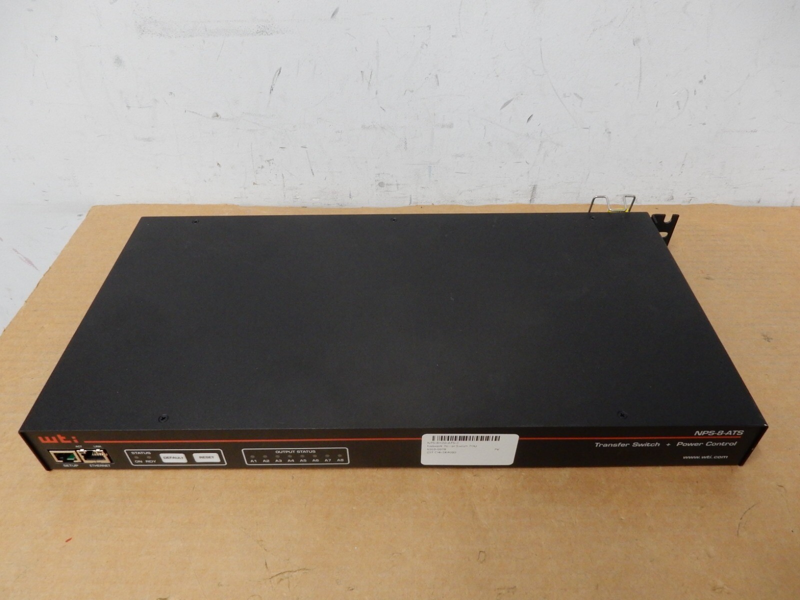 WTI NPS-8H20-ATS-2 Network Power Switch PDU | eBay