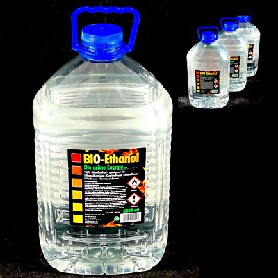 3,96-3,66€/L 5 Liter Bio-Ethanol 96% Ethanol 5l oder 15l Bioethanol | eBay