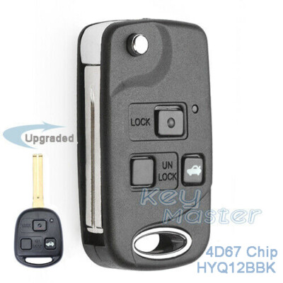 for Lexus ES330 LS430 SC430 2001-2010 Upgraded Remote Car Key Fob ...