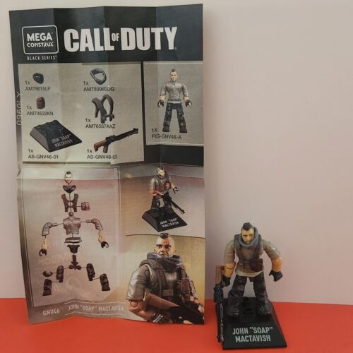 Mega Construx Call Of Duty John "Soap" Mactavish | eBay