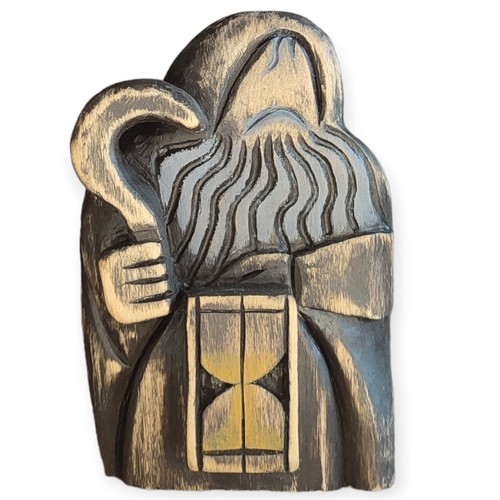 Chronos Cronos God statue Greek Greece Mythology Statuette Wooden Time ...