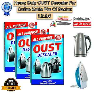 OUST All Purpose Descaler for Coffee Kettle Iron Limescale Remover ...