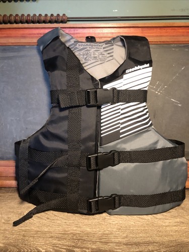 Stohlquist Black Youth (50-90 Lbs) High Mobility PFD Life Jacket Vest ...