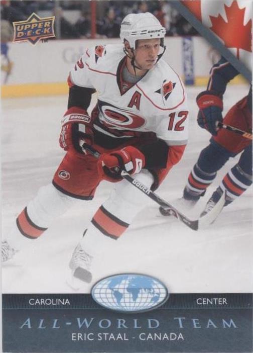 2007-08 Upper Deck - All-World Team Eric Staal #AW19 for sale online | eBay