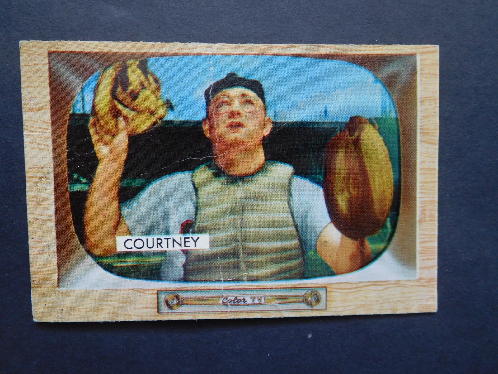 CLINT COURTNEY CHICAGO WHITE SOX 1955 BOWMAN CARD #34 | eBay
