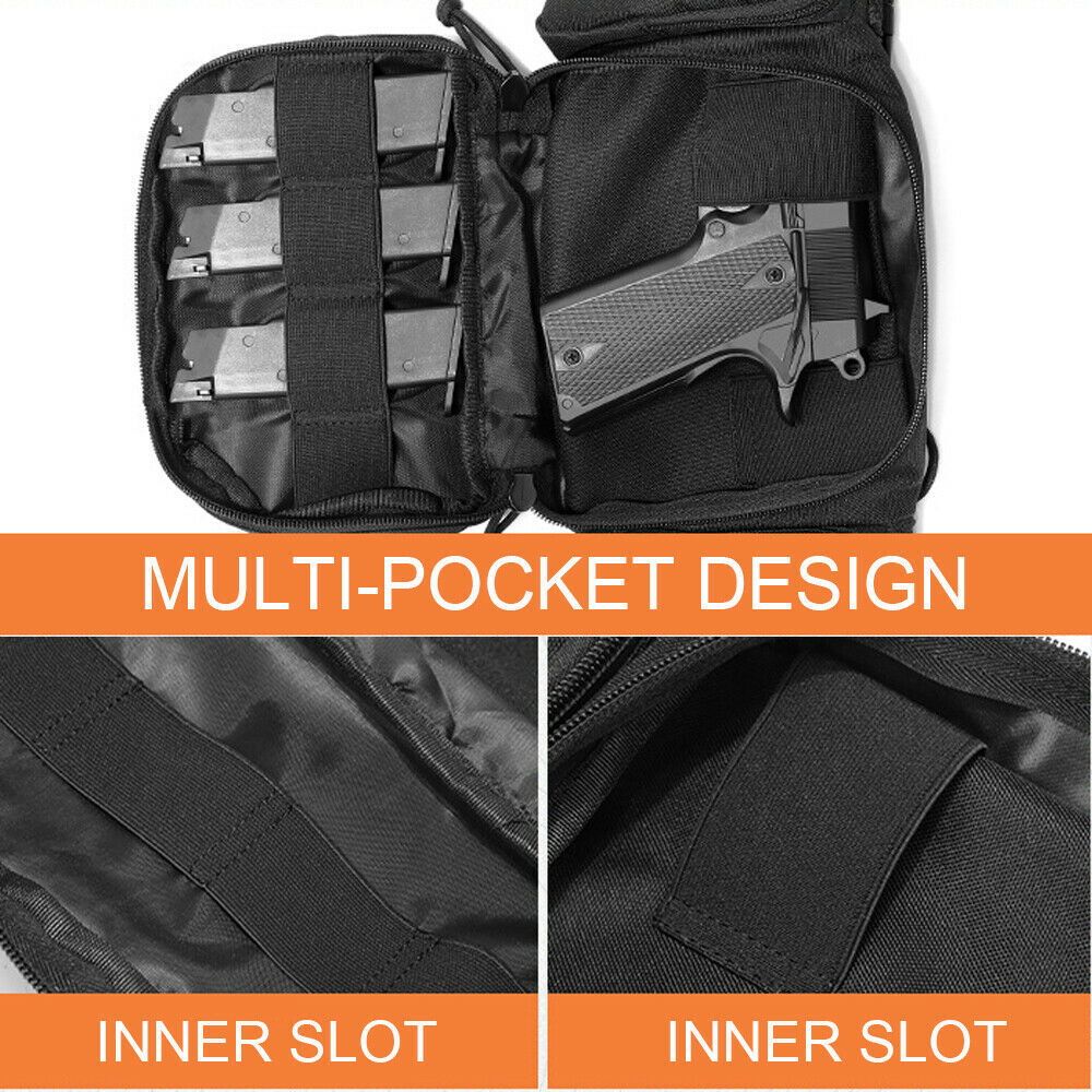 US Tactical Concealed Carry Pistol Fanny Pack Holster Waist Pack Bag ...