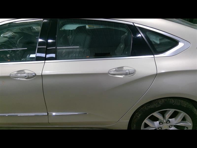 2014 Chevy Impala ltz left DRIVER REAR DOOR ASSEMBLY gold paint code ...
