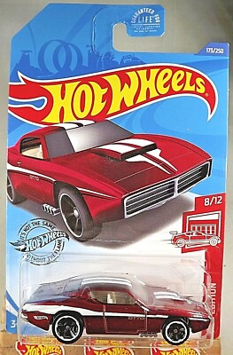 2020 Hot Wheels Target #173 Red Edition 8/12 CUSTOM OTTO Red w/Black ...