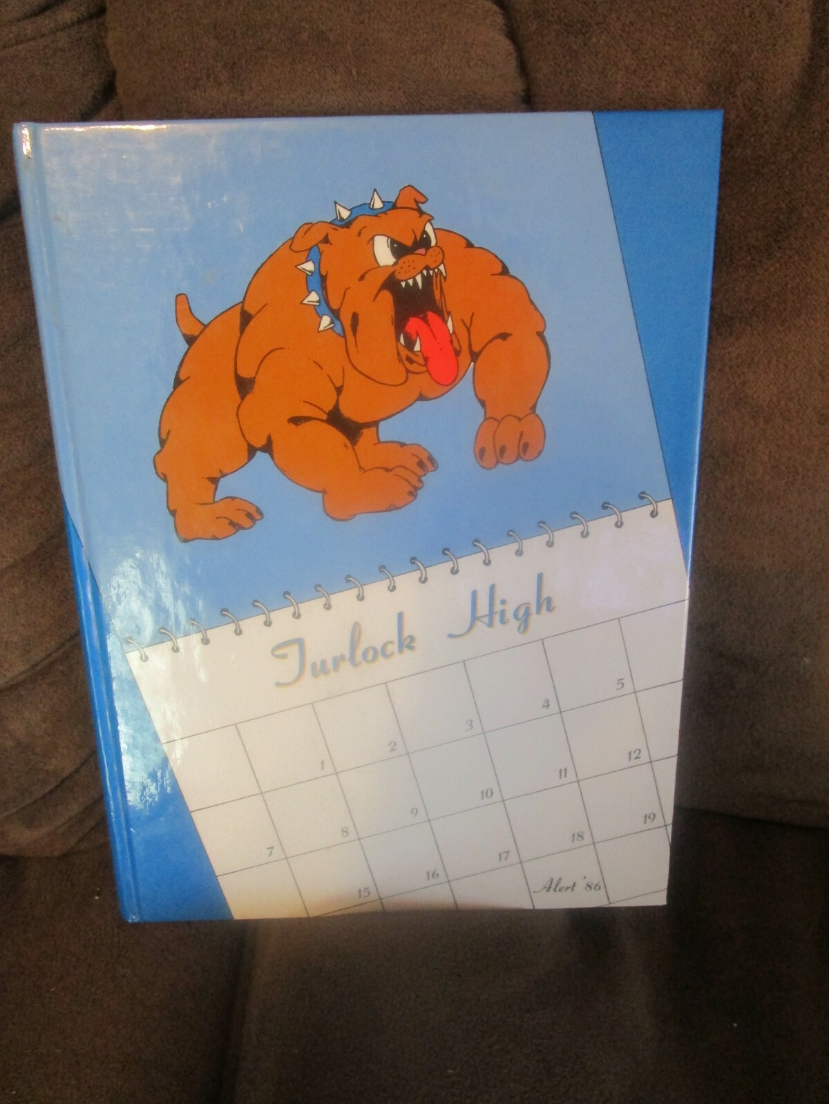 1986 Turlock High School Yearbook, Turlock CA this is a teachers book ...