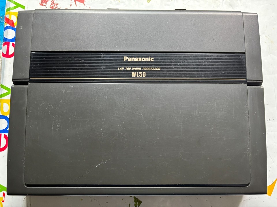 Panasonic Laptop Word Processor KX-WL50 Tested No Power Cable | eBay