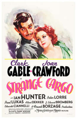 Clark Gable Joan Crawford Strange Cargo Movie Poster Print 17 X 12 ...