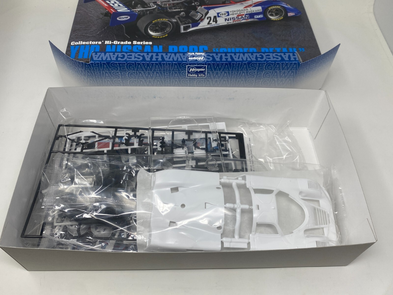 Hasegawa 1/24 Scale YHP Nissan R89C Hi-Grade Super Detail Plastic Model ...