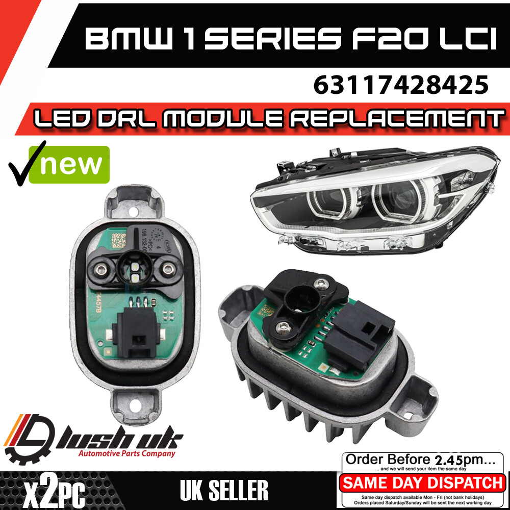 BMW 1 Series F20 F21 LCI 2015-19 LED Angle Eyes Module Set 63117428425 ...