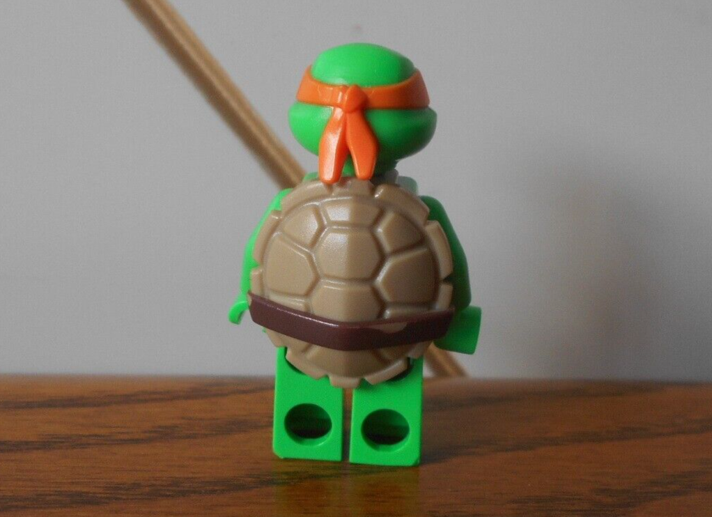 MICHELANGELO character minifigure TMNT Teenage Mutant Ninja Turtles ...