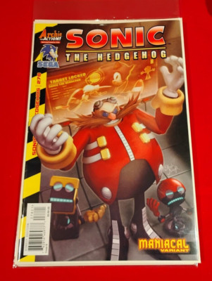 SONIC The HEDGEHOG Comic Book #278 Maniacal Variant 2016 | eBay