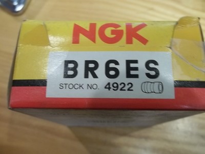 NEW IN BOX NGK (4922) BR6ES Standard Spark Plug - BOX OF 10 | eBay
