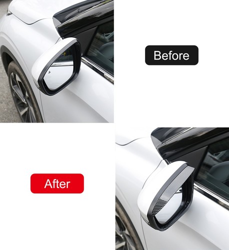 for Mitsubishi Outlander 2022-2024 Rearview Side Mirror Eyebrow Cover ...