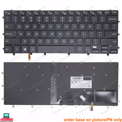 Dell Precision 5510 5520 5530 5540 backlit US keyboard | eBay