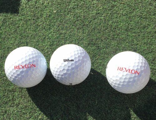 Revlon Logo Golf Ball 3-pack | eBay