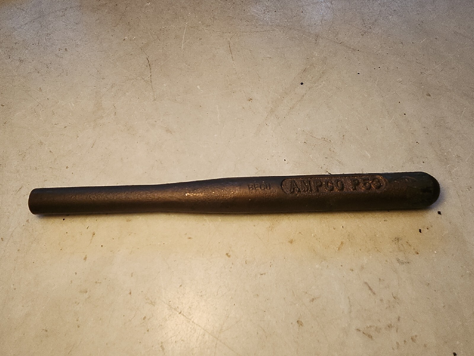 Antique AMPCO P53 Non-Sparking Drift Pin Punch 1/2" X 8" L-Mine Gas ...