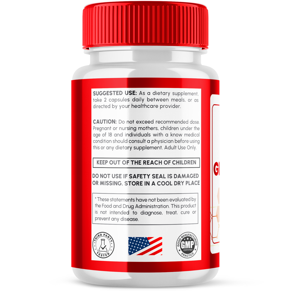 GlucoGuard Pro Pills - Gluco Guard Blood Health Support Formula - 60 ...