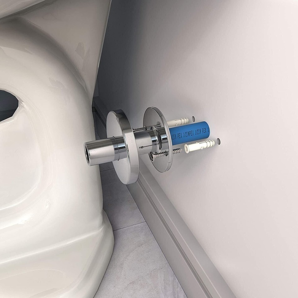 Keeney K857-30 PEX Stub-Out Support and Cover, Chrome | eBay