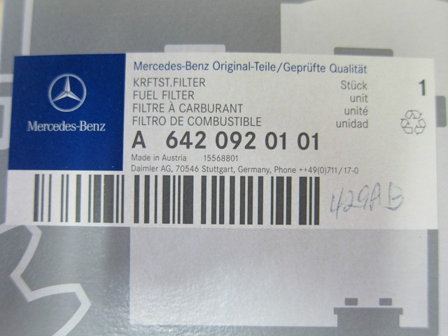 Fuel Filter MOPAR 5175429AB for sale online | eBay